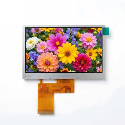 China YZY 4.3 Inch TFT LCD Module 480×272 IPS RGB Interface 600 Nits High Brightness Industrial Display for sale