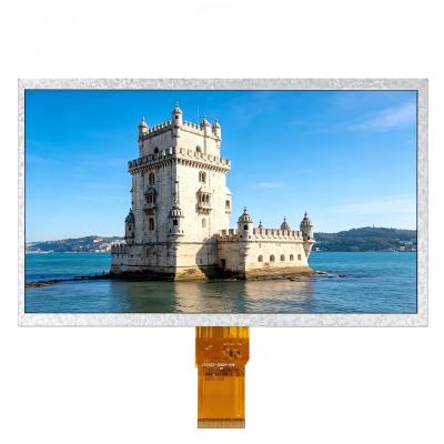 China YZY 10.1 Inch TFT LCD Module 1024x600 RGB Interface 700 Nits Brightness 800：1 Contrast Ratio Wide Viewing Angle Industrial Display Panel for sale
