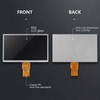 China YZY 10.1 Inch TFT LCD Module 1024x600 RGB Interface 550 Nits Brightness 800 1 Contrast Wide Viewing Angle Industrial Display Panel for sale