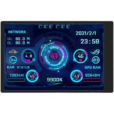 China YZY 3.5 Inch Portable Monitor 320×480 Display USB Type-C Interface Metal Secondary Screen for PC Desktop for sale