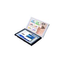 China 8 Inch Portable Monitor Featuring 1280 by 800 Display USB Type C Interface Aluminum Alloy Secondary Screen for PC Desktop for sale