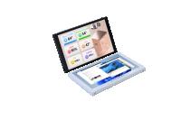 China 8 Inch Portable Monitor Featuring 1280 by 800 Display USB Type C Interface Aluminum Alloy Secondary Screen for PC Desktop for sale