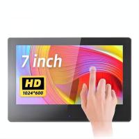 China 7 Inch IPS Touch Display Module 1024X600 5 Point Capacitive Touch Stereo Speaker Breathing Light. for sale