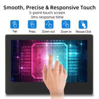 China 7 Inch IPS Touch Display Module 1024X600 5 Point Capacitive Touch Stereo Speaker Breathing Light. for sale