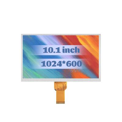 China 10.1 Inch IPS TFT LCD Module with 1024RGB600 Resolution and LVDS Interface for Industrial Displays for sale