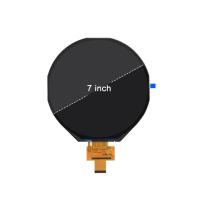 China 7.0 Inch Round TFT LCD Module YVO070FHD‑C01 1080×1080 Resolution SPI+LVDS FL5893 Wide Temp Industrial Circular LCD Panel for sale