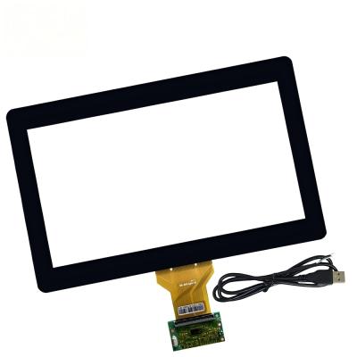 China YT1400C2U‑C1 Full‑Laminated Touch‑LCM Assembly 318.9×187.8mm 5.45mm Total Thickness Black Silk‑Screen Cover Glass Industrial Display Module for sale