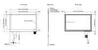 China YT0500C1I‑Q1 5 Inch G+G Projected Capacitive Touch Panel,GT911 IIC Interface,10‑point Touch,>6H Hardness ≥86% Transmittance for Embedded HMI Matching LCD Module for sale
