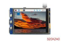 China 3.2 Inch SPI TFT Display YBR032GEM‑Q1 320×240,ILI9341 Resistive Touch Screen Compatible For Full Series Raspberry Pi Board for sale