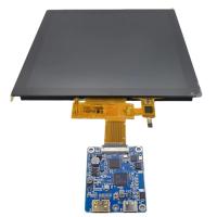 China 7.6 Inch Square TFT LCD Module 800x800 MIPI Interface 1000cd/m² High Brightness Wide Temperature‑20℃~70℃ Industrial LCM Display for sale