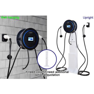 China Electric Vehicle Charging Station Wall Hanging/Upright Mounting Mode Output Power 11KW EV Charger Manufactured by Max Power for sale
