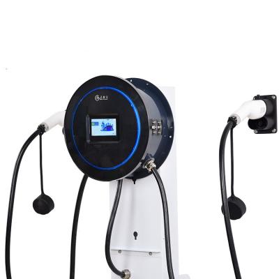 China Maximum Altitude 2000m OCPP Wifi Double Gun CCS Type 2 22kw EV Charger Station for Home Charging Performance for sale