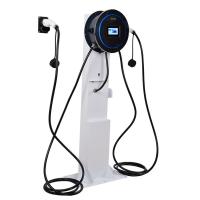 China Environment Temperature -25C- 50C AC Connection Floorstand Wallbox 380V CCS GBT Double Gun 22kW EV Charging Pile for Car for sale