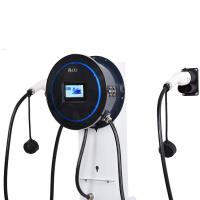 China 11KW 16A 3 Phase EVSE Electric Car Charger With Wallbox App And AC Output Current for sale