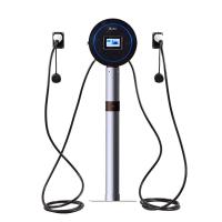 China 11KW 16A 3 Phase EVSE Electric Car Charger With Wallbox App And AC Output Current for sale