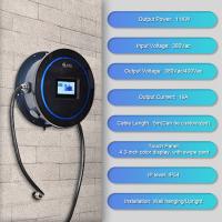 China Smart Home EV Charger Wallbox 7Kw 32A 22Kw Ocpp AC Charging Station 380VAC for sale