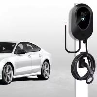 China 32A 220v Wall Charger Gun Wallbox Fast EV Charger 7kw Electric Car Charging Equipment for sale