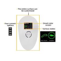 China Electric Vehicle Charging Station 21kw Portable Ev Charger Station with Display EU Type2 for sale