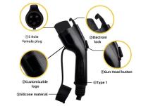 China Energy Car Charging Post 220V 7kw 11kw 22kw Type1 Wall Mounted EV Charging Station for sale