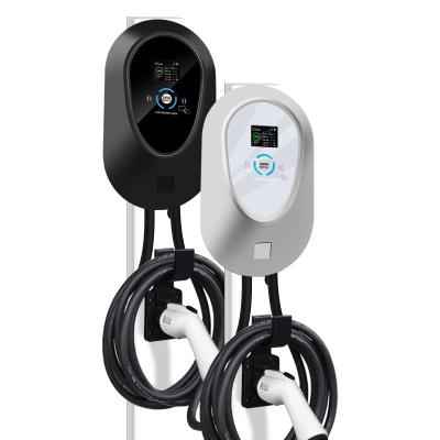 China GBT Car Wall Mounted Charger 32A GB/T EV Charging Station With WiFi for sale