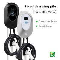 China GBT Car Wall Mounted Charger 32A GB/T EV Charging Station With WiFi for sale