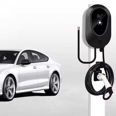 China 7kw 32a Fast Charger Type2 Portable EV Charger Station With Bluetooth Enabled for sale