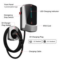China Efficiency ≥98 AC 7KW EV Charger for Energy Car 32A Wallbox Charging Station for sale