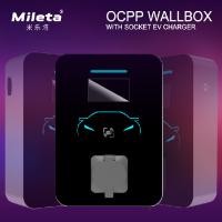 China Home EV Charger Wall Mounted Ocpp1.6 Mennekes Type 2 32a 3 Phase 7kw 22kw Fast Charging Station for sale
