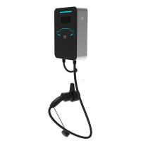 China Home EV Charger Wall Mounted Type2 Interface Standard 2*7kW Dual Gun Charging Station 14kW 44kW Electric Car Charger for sale