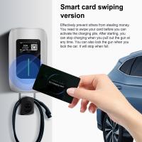 China UNI Home Potable Wall Mounted Wallbox 7 11 22kW Quick Electric AC Car Mobile Charger Pile for sale