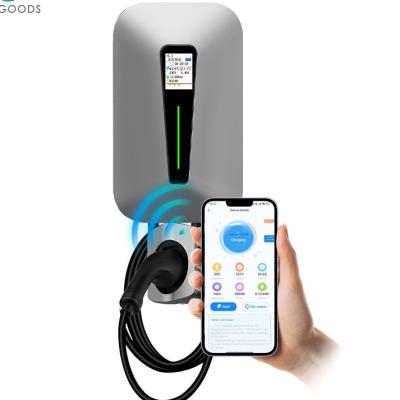 China Portable Electric Charger For Business Garage Custom Charging Pile With App 380V for sale