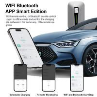 China Portable Electric Charger For Business Garage Custom Charging Pile With App 380V for sale