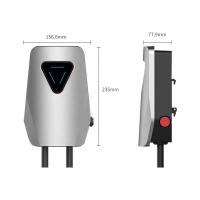 China 12KW Ev Charging Station Wall Box Ev Charger Pile with 230V/400V Input Voltage and 32A Rated Current for sale