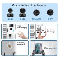 China Customized Gun Cable Length 60-240kw CCS1 CCS2 CHAdeMO GBT NACS Fast DC EV Charging Station with Plug and Play Mode for sale