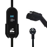 China 16 Amp EV Charger for Type1 Electric Vehicles 220V-250V Portable Switchable Plug CE Certificate for sale
