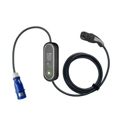 China Cable length Customize Length 7KW Portable TSL Ev Charger for Tesla Model X/Y/3/S 32A Adjustable Vehicle Charging Station for sale