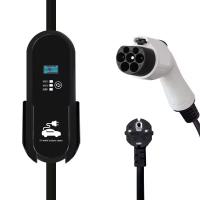 China 16Amp Rated Current Portable EV Charger for Gbt Electric Vehicles 3.5kw Cable Station Latest Technology for sale