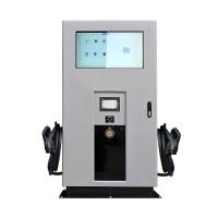 China Nominal Input Voltage 380 VAC ± 15% Chademo CCS Fast Charging Advertisement Screen for 60kW EV Car Charging Station Machine for sale