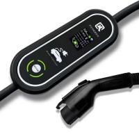 China 7kw 32A EV Portable Charger Type1 with Shucko Plug CE Certification 220V and 10M Cable Length LP55 Protection Level for sale