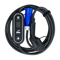 China 7kw 32A EV Portable Charger Type1 with Shucko Plug CE Certification 220V and 10M Cable Length LP55 Protection Level for sale
