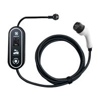 China Output Voltage AC 220V-240V 3.5kw Electric Vehicle Charger Level 2 16A with Type 2 Plug and LED Screen for sale