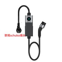 China 3.5KW 7KW 11KW 22KW Portable EV Charger with EU Plug Plug and Play Single/Three Phase Electric Transmission Method for sale