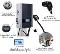 China DC USB Port EV Charger Ocpp GBT CCS Type 2 7kw 22kw Wallbox Fast Electric Charging Station with CHAdeMO Connector for sale