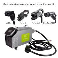China Portable Dc Ev Charger For Electrical Car Fast Mobile Ev Charging Station With GBT OCPP 30kw And Output Current 50A/100A for sale