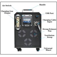 China Portable Dc Ev Charger For Electrical Car Fast Mobile Ev Charging Station With GBT OCPP 30kw And Output Current 50A/100A for sale