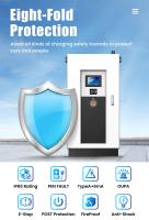 China CCS2/CCS1 40kw IP65 Commercial Smart Fast Car DC EV Battery Charger for Floor-mounted Electric Car Charging Station for sale
