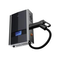 China 220Vac Input Voltage Portable CCS EV 200-750V Mobile 7Kw Dc Charger Station with Wall Hanging and Connectors CHAdeMO CCS for sale