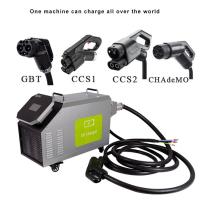 China Electric Car Charger CCS2 Chademo E-Auto Mobile DC Lader Ev Charger with CCS2 Interface Standard and DC Output Current for sale