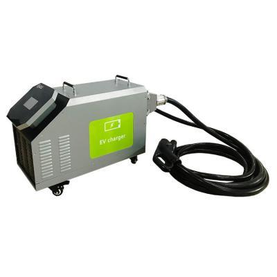 China 50/60 Hz Frequency Small Grey Three-in-One Household Commercial DC Quick Charging Pile for Portable EV Charger for sale