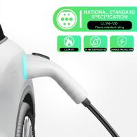 China GB/T Standard 32A Output Current Portable EV Charger 7KW Adjustable AC Electric Vehicle Charging Station EVSE by e-mingze for sale